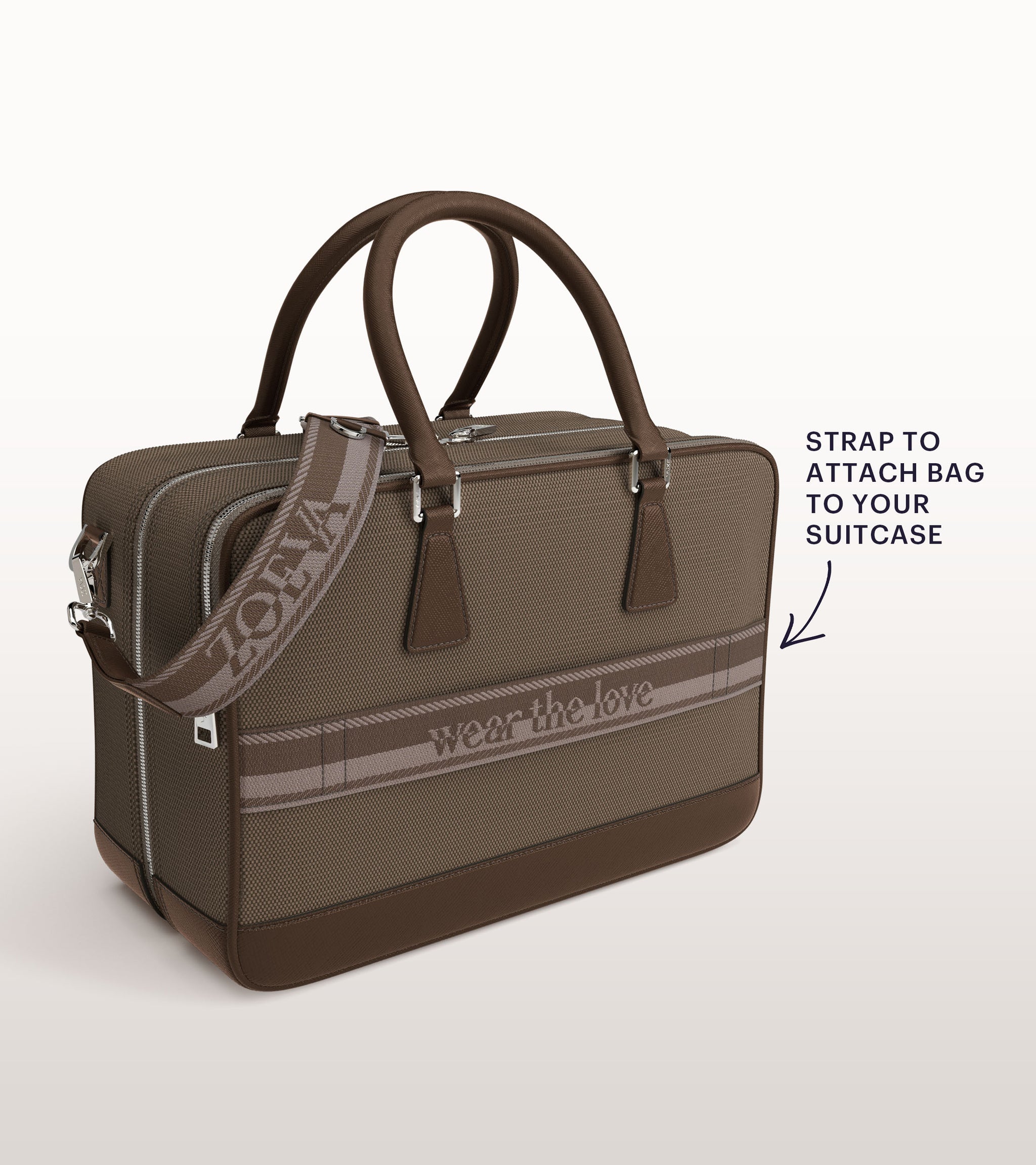 The Zoe Bag (Light Chocolate)